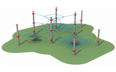 Rope Courses & Net Playgrounds | Play Poles Pty Ltd