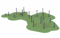 Rope Courses & Net Playgrounds | Play Poles Pty Ltd